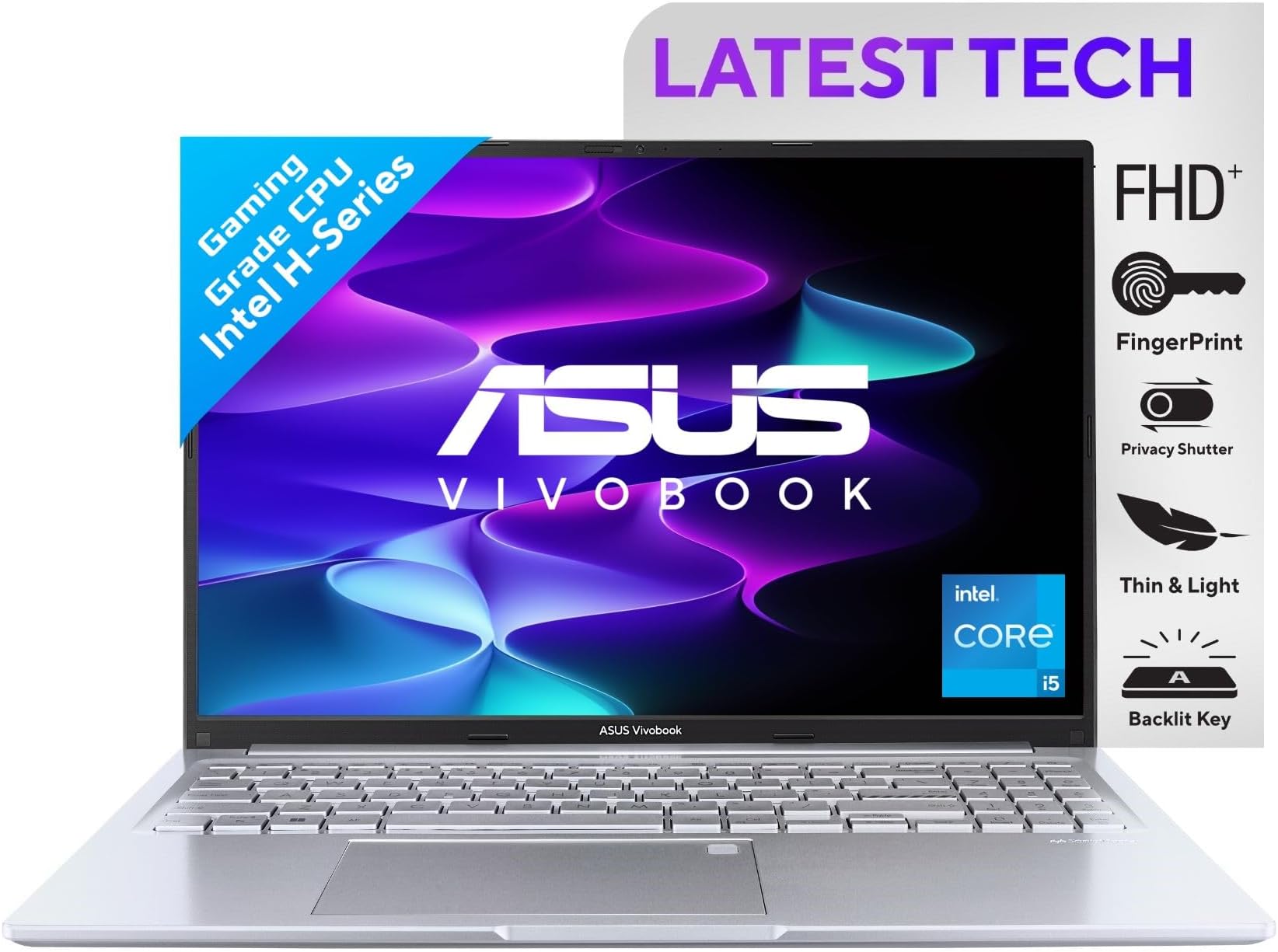 ASUS Vivobook S15, 15.6" (1920 x 1080) FHD, Intel Core i5-13500H, Thin & Light Laptop(16GB RAM ...