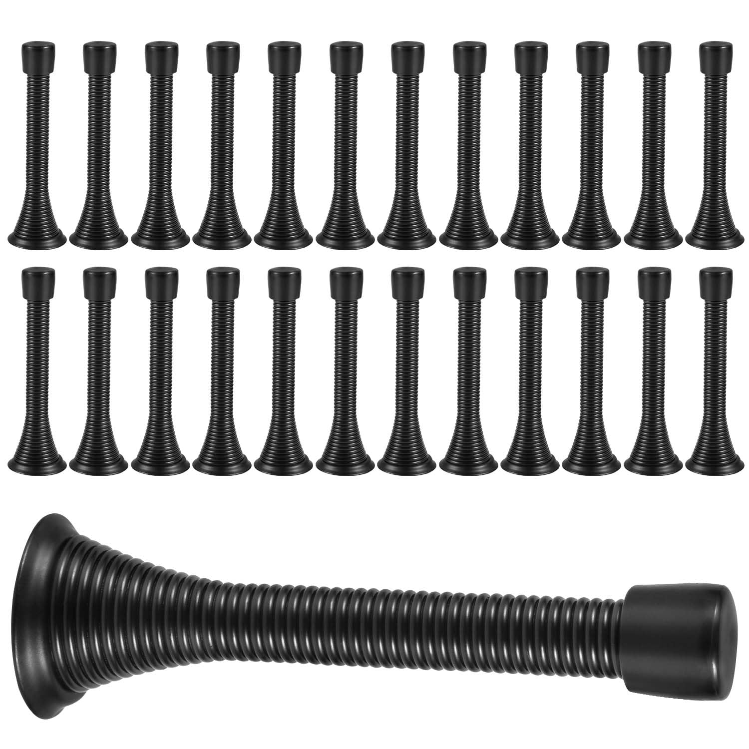 Snapklik.com : KISEER 24 Pack Spring Door Stops 3 1/4 Inch Flexible ...