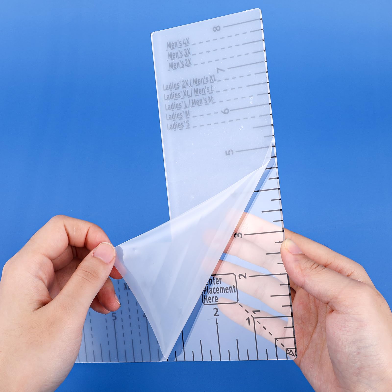 Snapklik.com : Left Chest Logo Placement Tool, T-Shirt Ruler Guide For ...