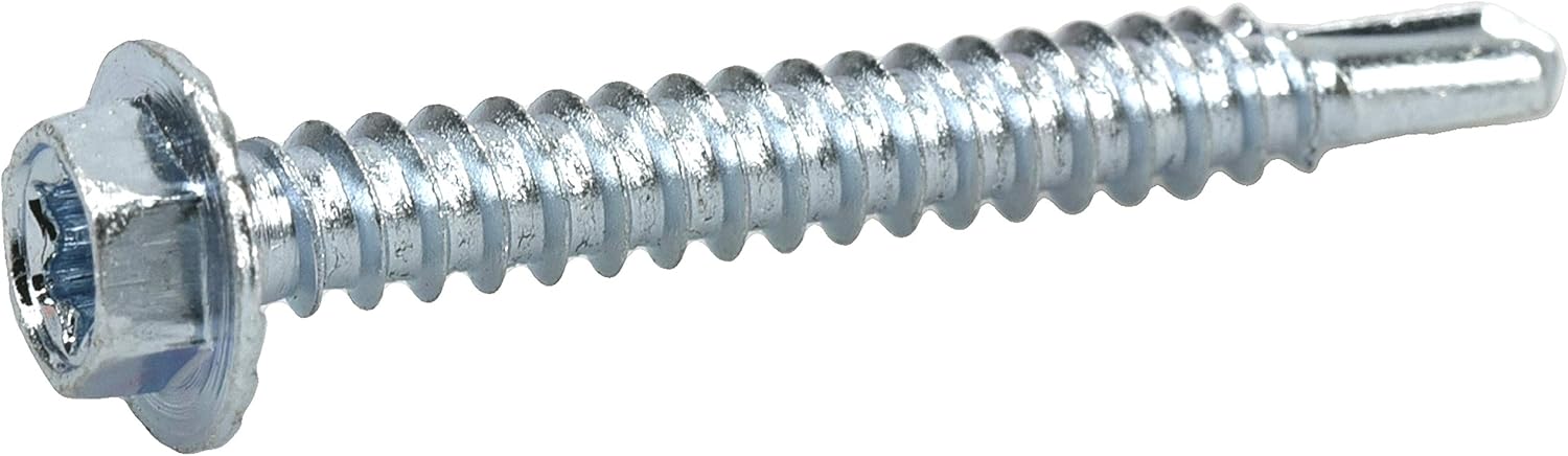 Amazon.com: Power Pro Premium Self-Drilling Metal Screws, Zinc Plated ...