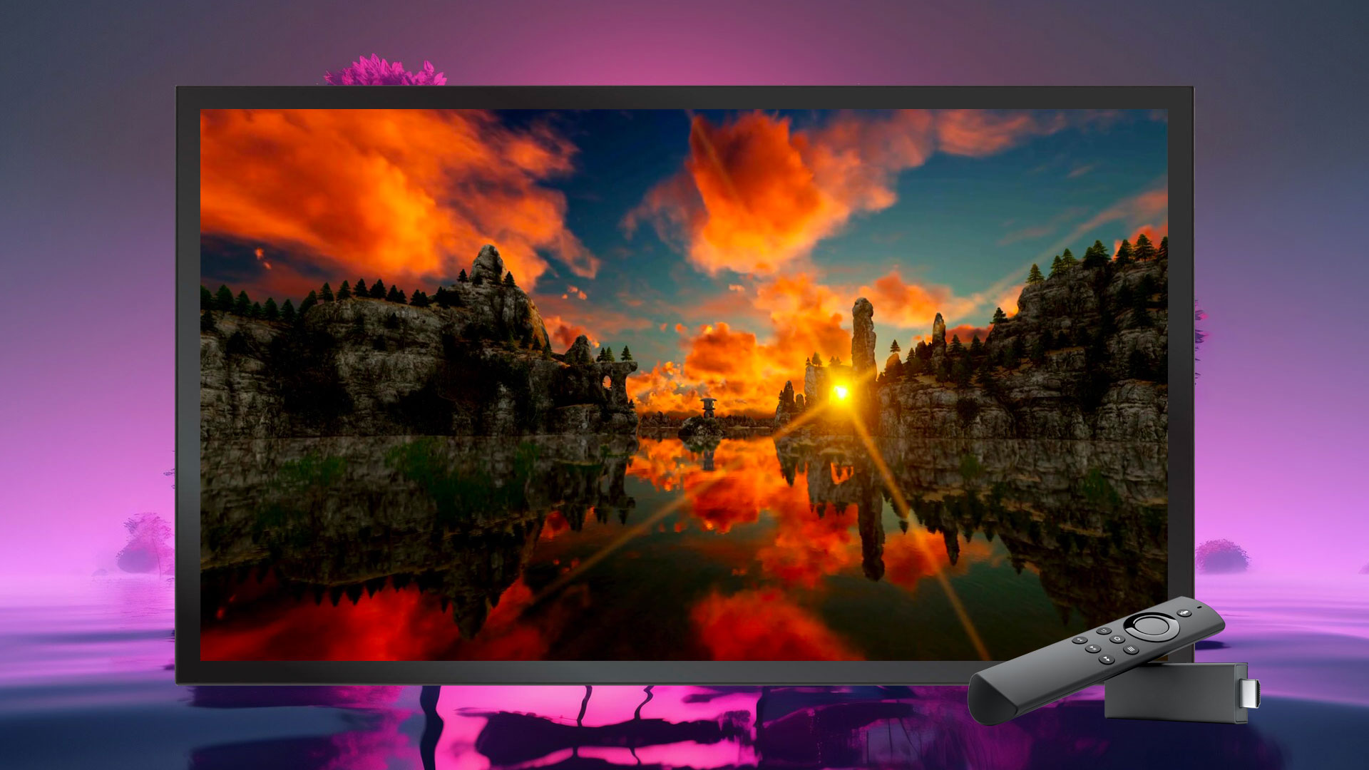Soothing Fantasy Landscape Visuals - No Ads, for TV and Tablets - App ...