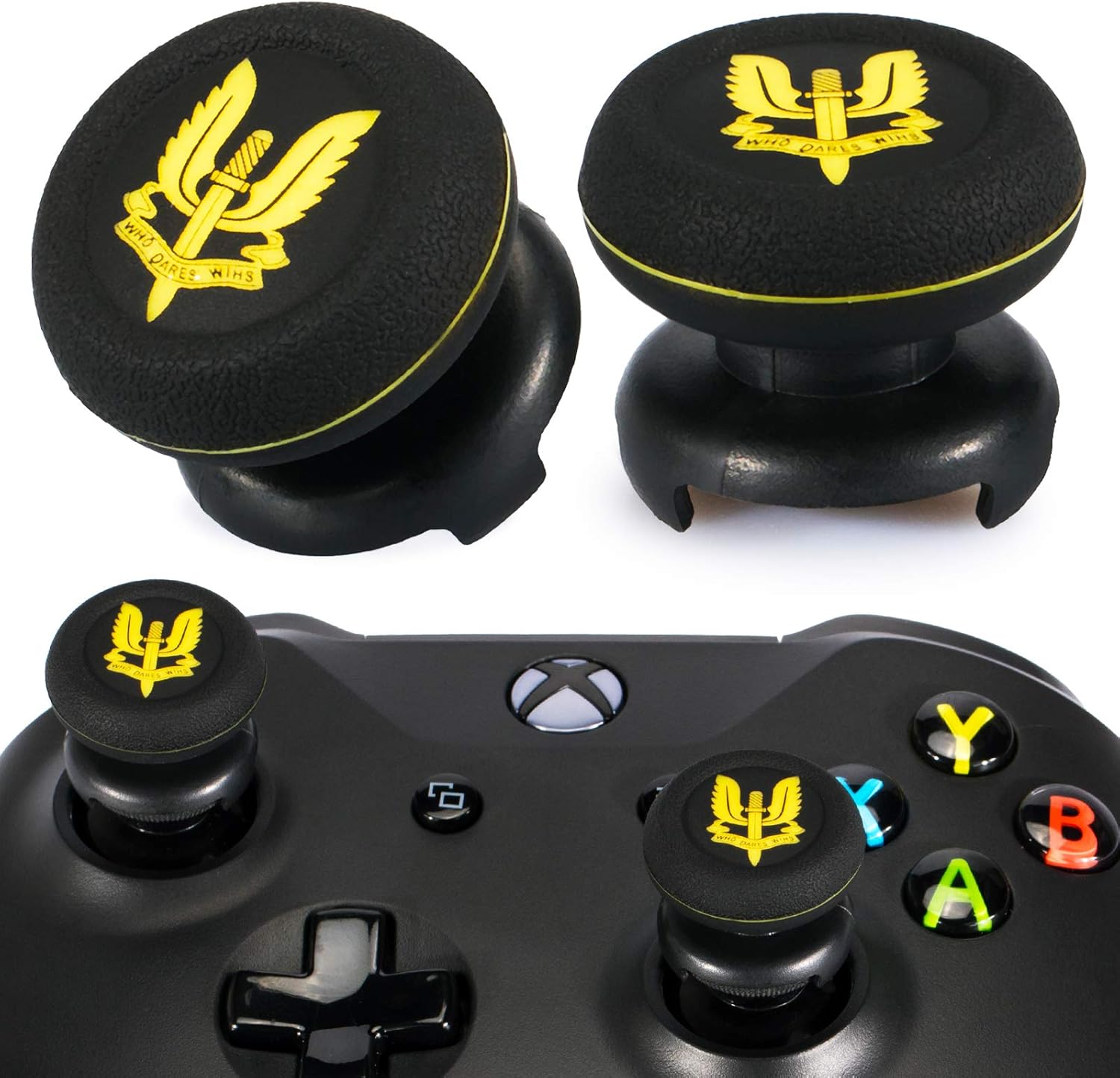 Amazon.com: Playrealm FPS Thumbstick Extender & Printing Rubber ...
