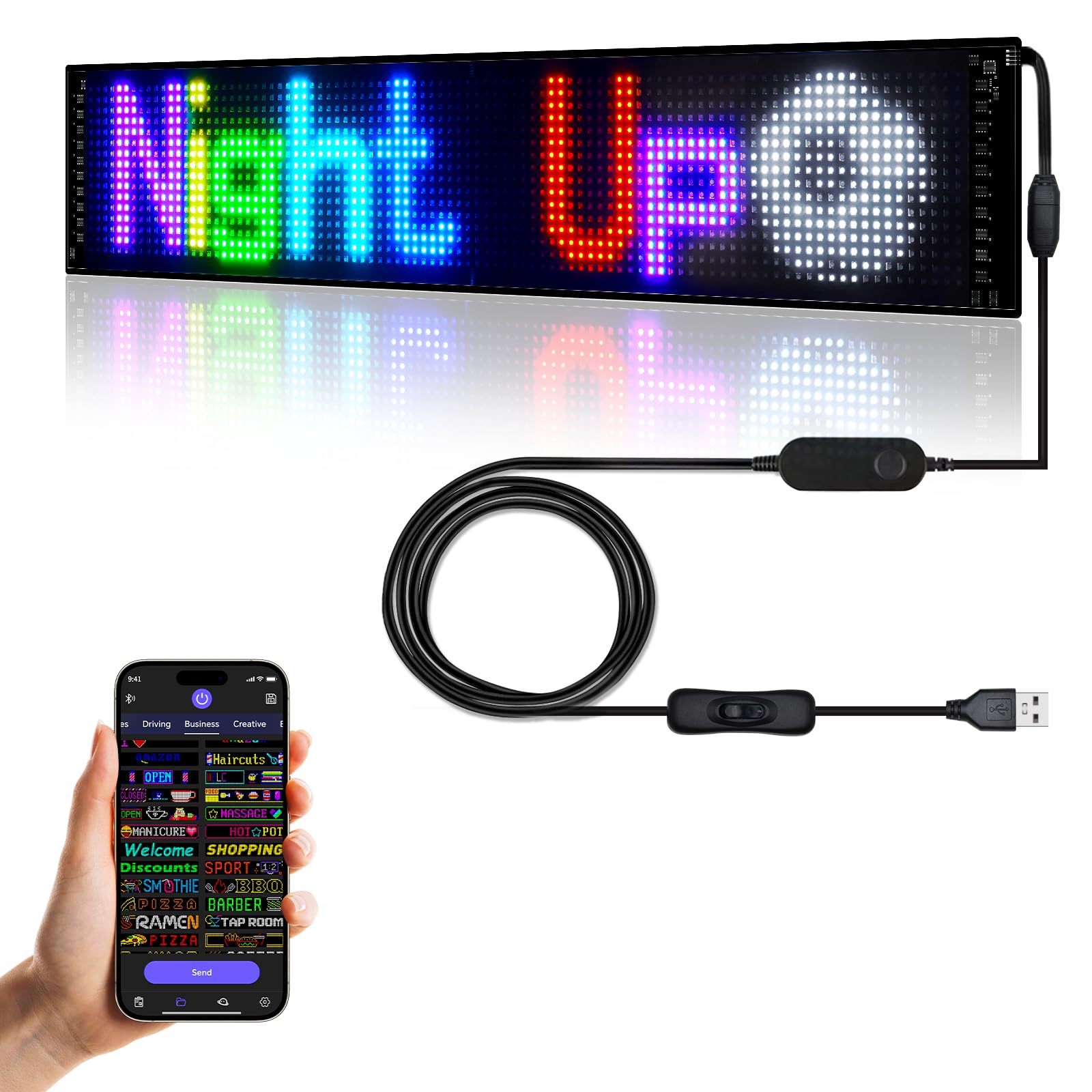 7 Best LED Sign Projectors | 39in Real Estate, One App to Rule