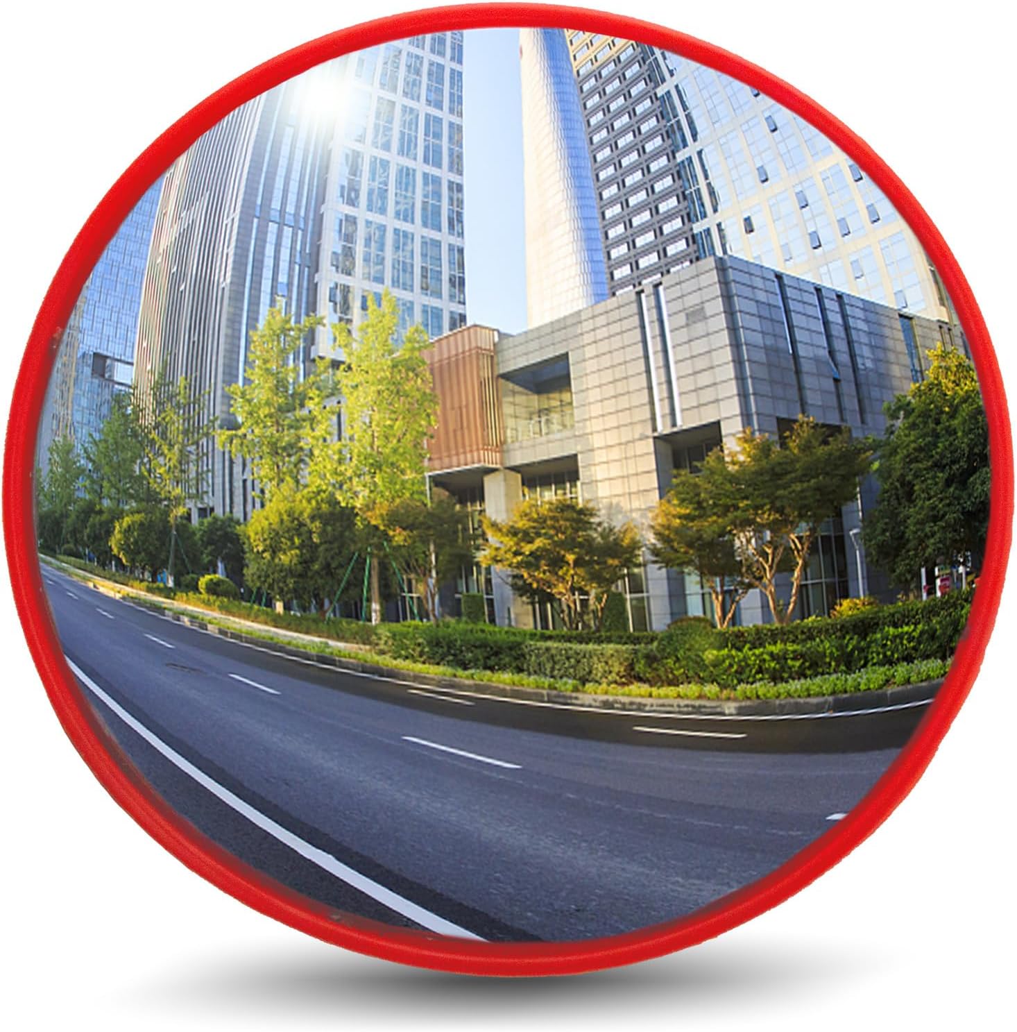 Amazon.com: tigup Convex Traffic Safety Mirror Wide Angle Clear View ...