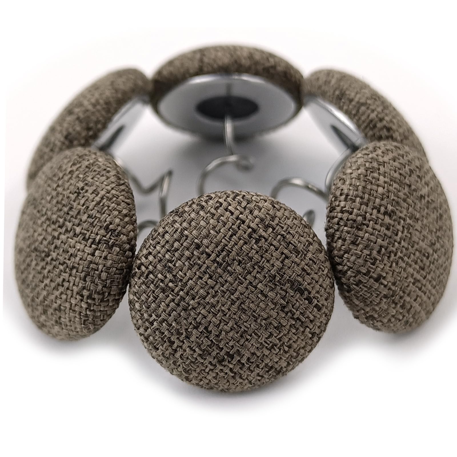 Amazon.com - MAICOBI Bed Skirts Pins,Flax Covered Button Twist Pins ...