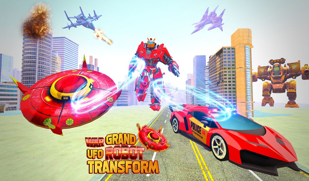 Grand Flying Car robot transform battle - App on Amazon Appstore