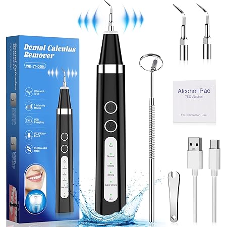 Amazon.com: Plaque Remover for Teeth, Electric Tooth Cleaner Tartar ...