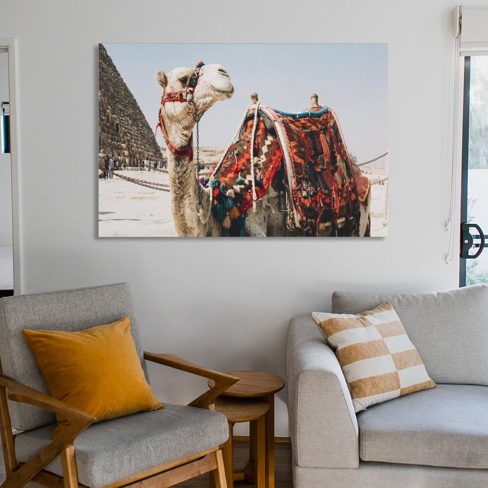 Camel Living Room Walls