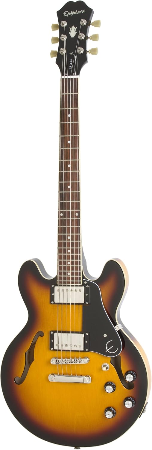 Amazon.com: Epiphone ES-339 Semi Hollow body Electric Guitar, Vintage ...