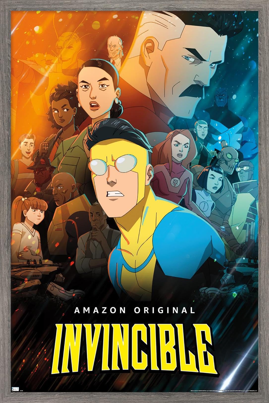 Amazon.com: Trends International Invincible - Group One Sheet Wall ...