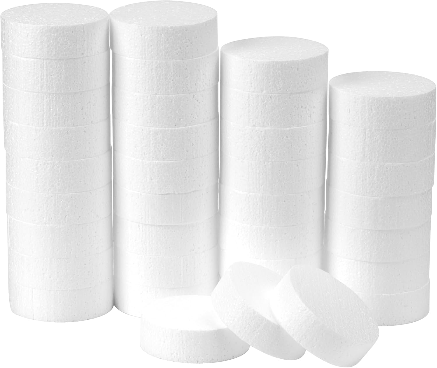 Amazon.com: Crafare 3 Inch Foam Circles for Crafts 36 Pack 1 Inch Thick ...