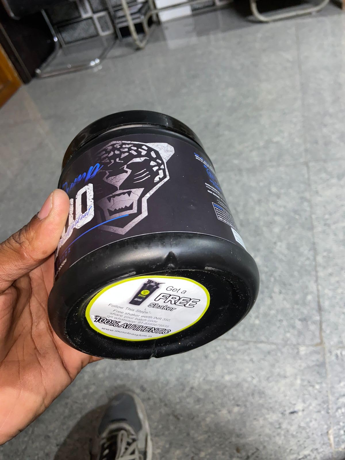 Muscle Asylum Pump 300 Pre Workout Supplement Powder For Men With 300Mg ...