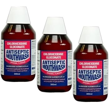 Chlorhexidine Gluconate Antiseptic Mouthwash Original Flavour 300Ml ...