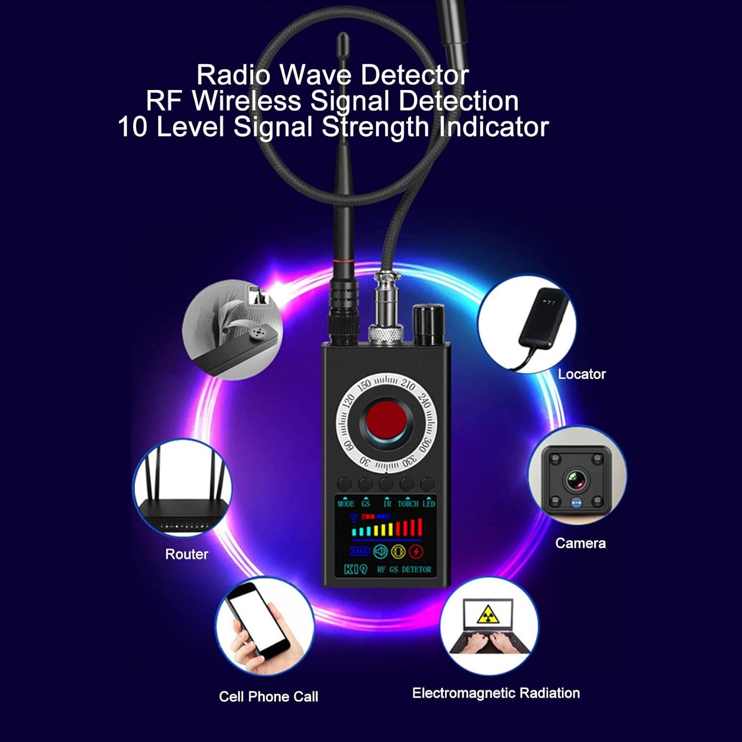 Wireless Signal Detector, Hidden Devices Detector Wireless Signal ...