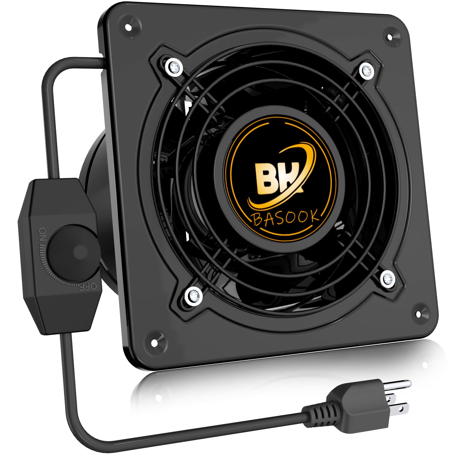 Amazon.com: BASOOK 6-Inch Kitchen Exhaust Fan - 308 CFM Ventilation Fan ...