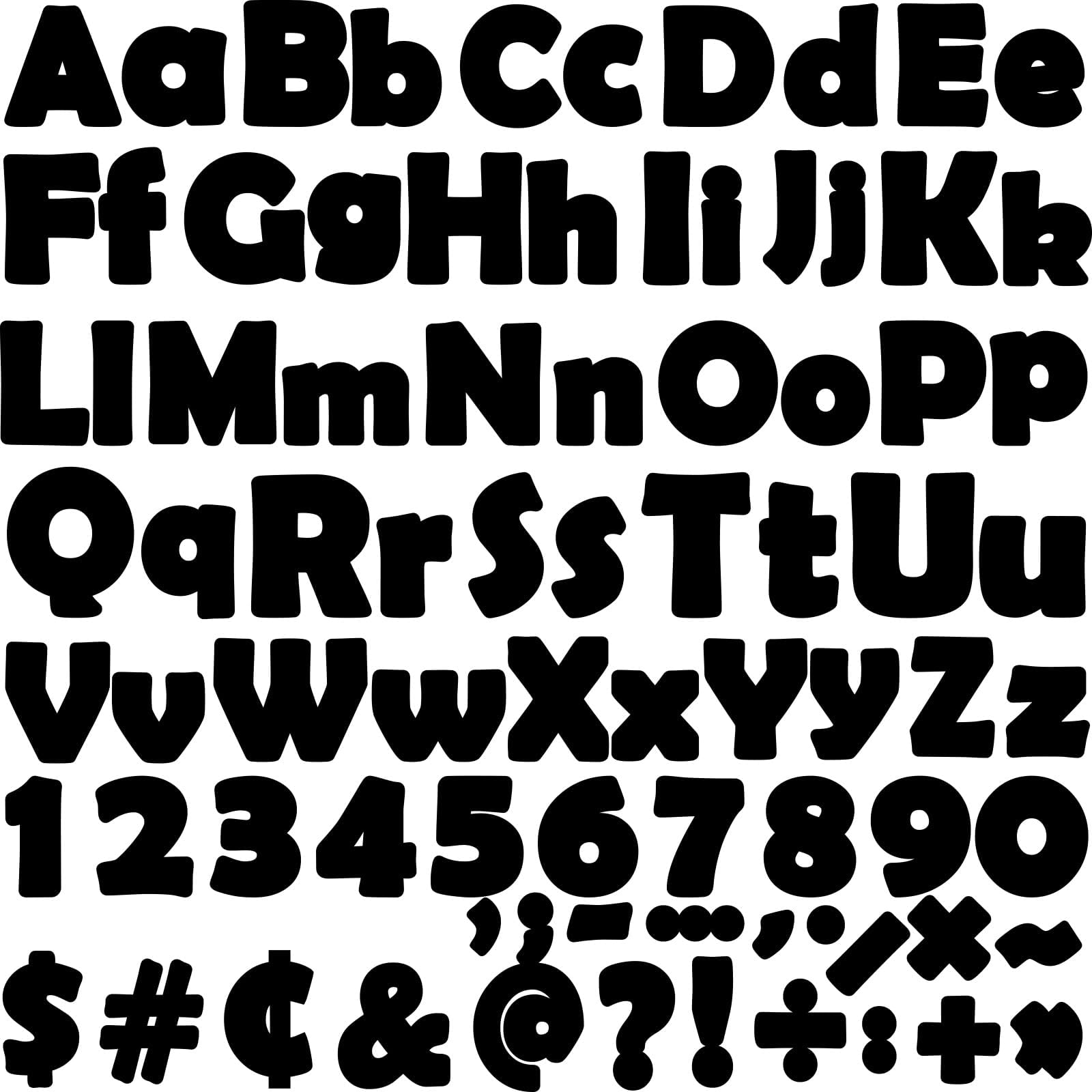 Snapklik.com : 260 PCS Bulletin Board Letters For Classroom 4” Letters ...