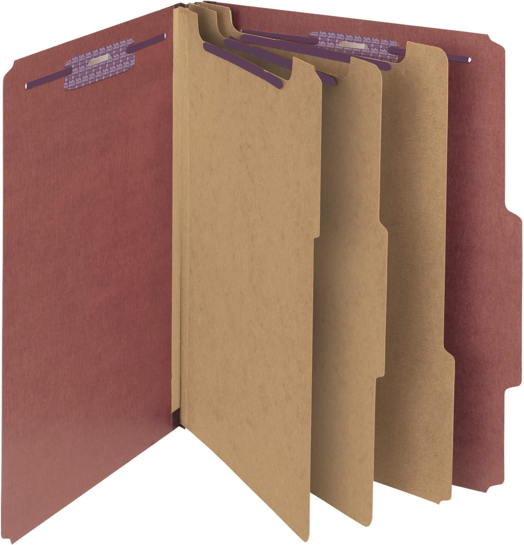 Amazon.com : Smead Pressboard Classification File Folder with ...