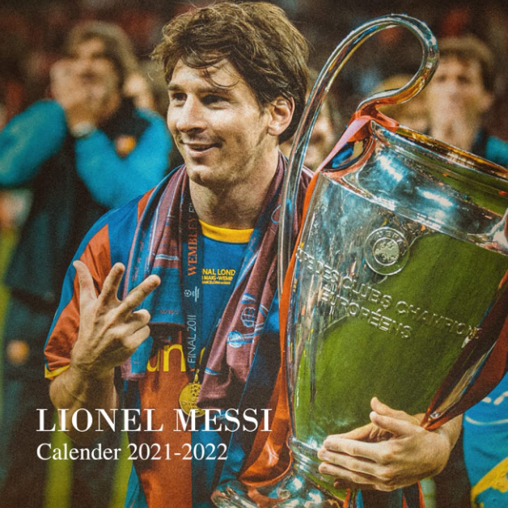 Buy Lionel Messi 2021 - 2022: 16-Month Wall from September 2021 to ...