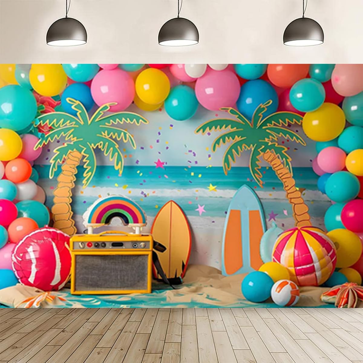 Decoración Imprimible Con Tema De Playa Plantillas De Playa Gratis Y