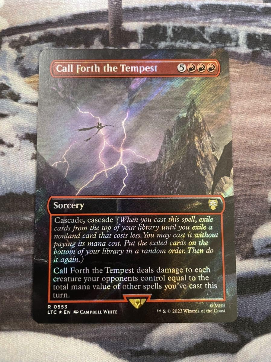 Amazon.co.jp: MTG LTC Call Forth the Tempest 英語 サージ・foil : ホーム＆キッチン