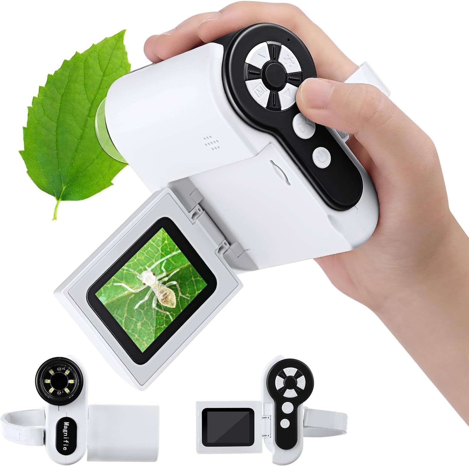 Amazon.com : Barchrons Microscope for Kids, 1000X Handheld Kids ...