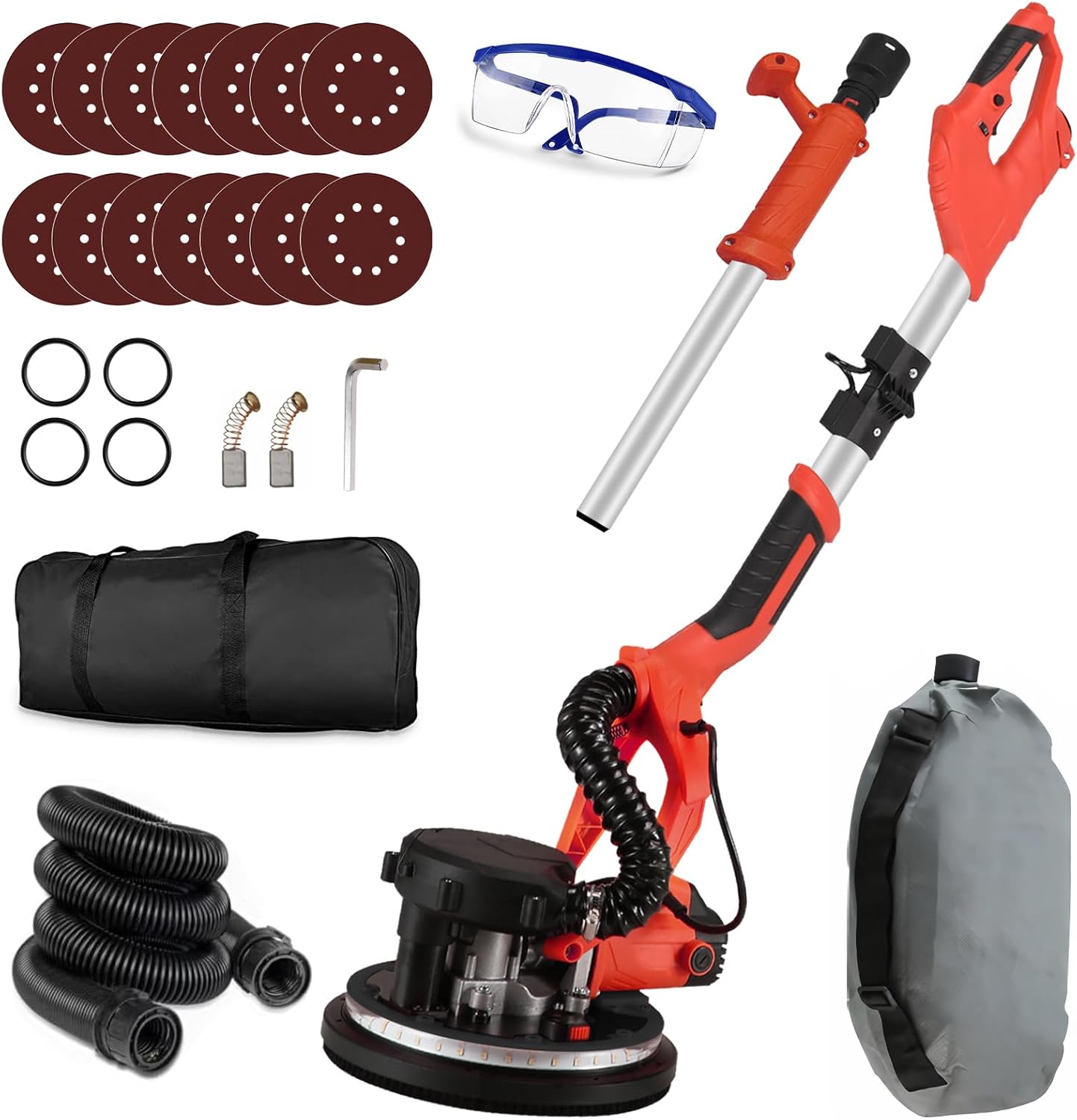 FXTNKYY Drywall Sander,800-1750RPM Powerful Electric Drywall Sander ...