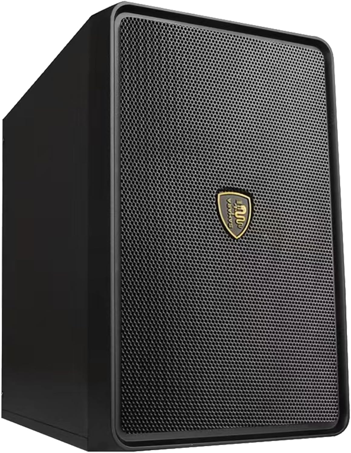 Amazon.com: Black Mini MATX Mesh Case,Simple Compact Desktop Micro ATX ...