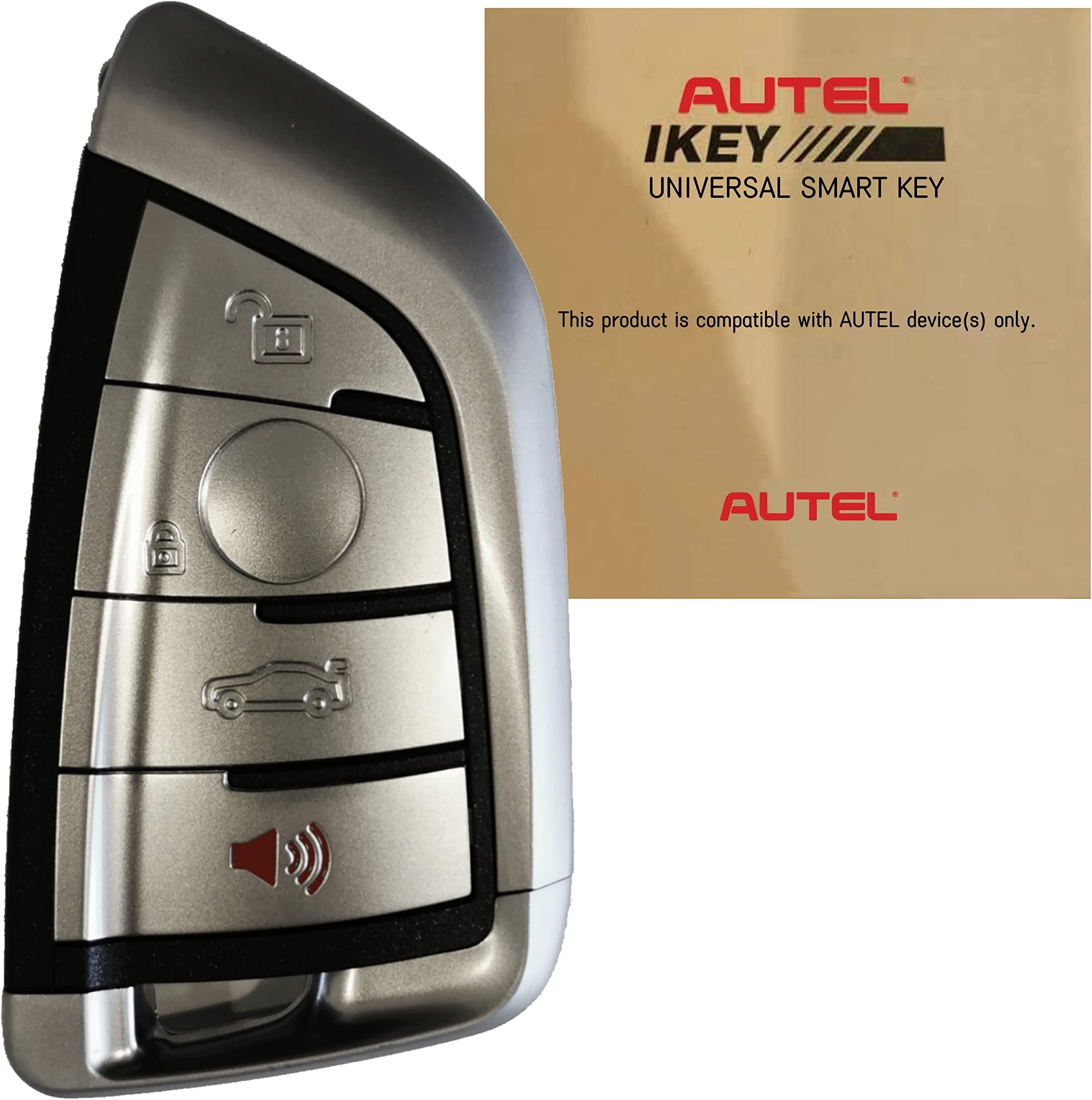 Amazon.com: Autel MaxiIM IKEYBW004AL Universal Key Fob Replacement with ...