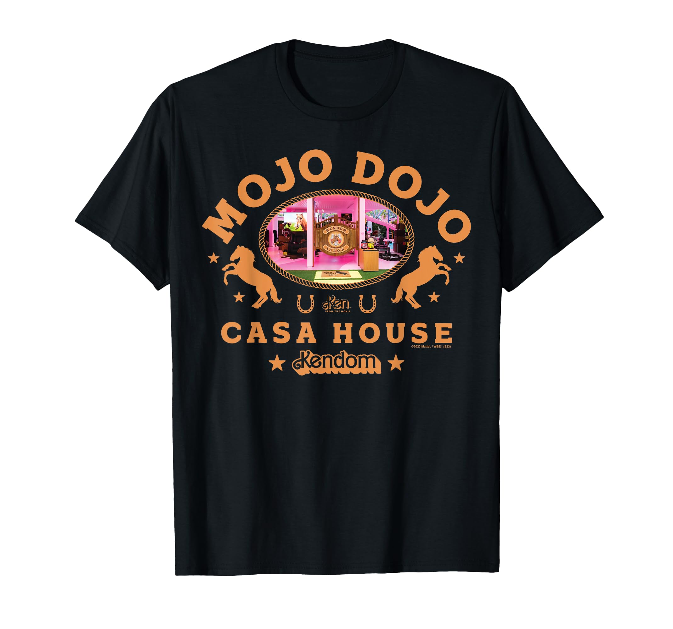 Amazon.com: Barbie The Movie - Mojo Dojo Casa House Western T-Shirt ...