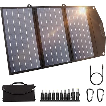 FlexSolar 40W Portable Solar Charger with 18W Fast Charging 3.0 USB C ...