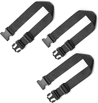EXQUIMA 3 PCS Bum Bag Extender Strap, Belt Extender for Fanny Pack ...