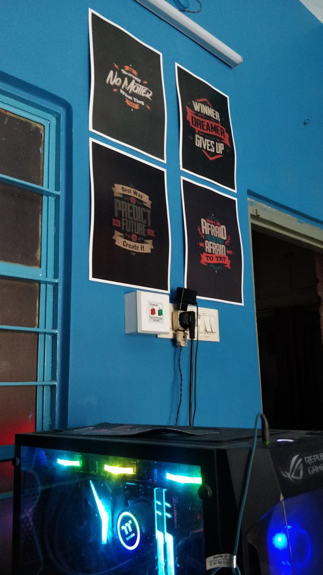 AD INFINITUM Motivational Set of 5 |9 inches X 13 inches| 300 GSM Paper ...