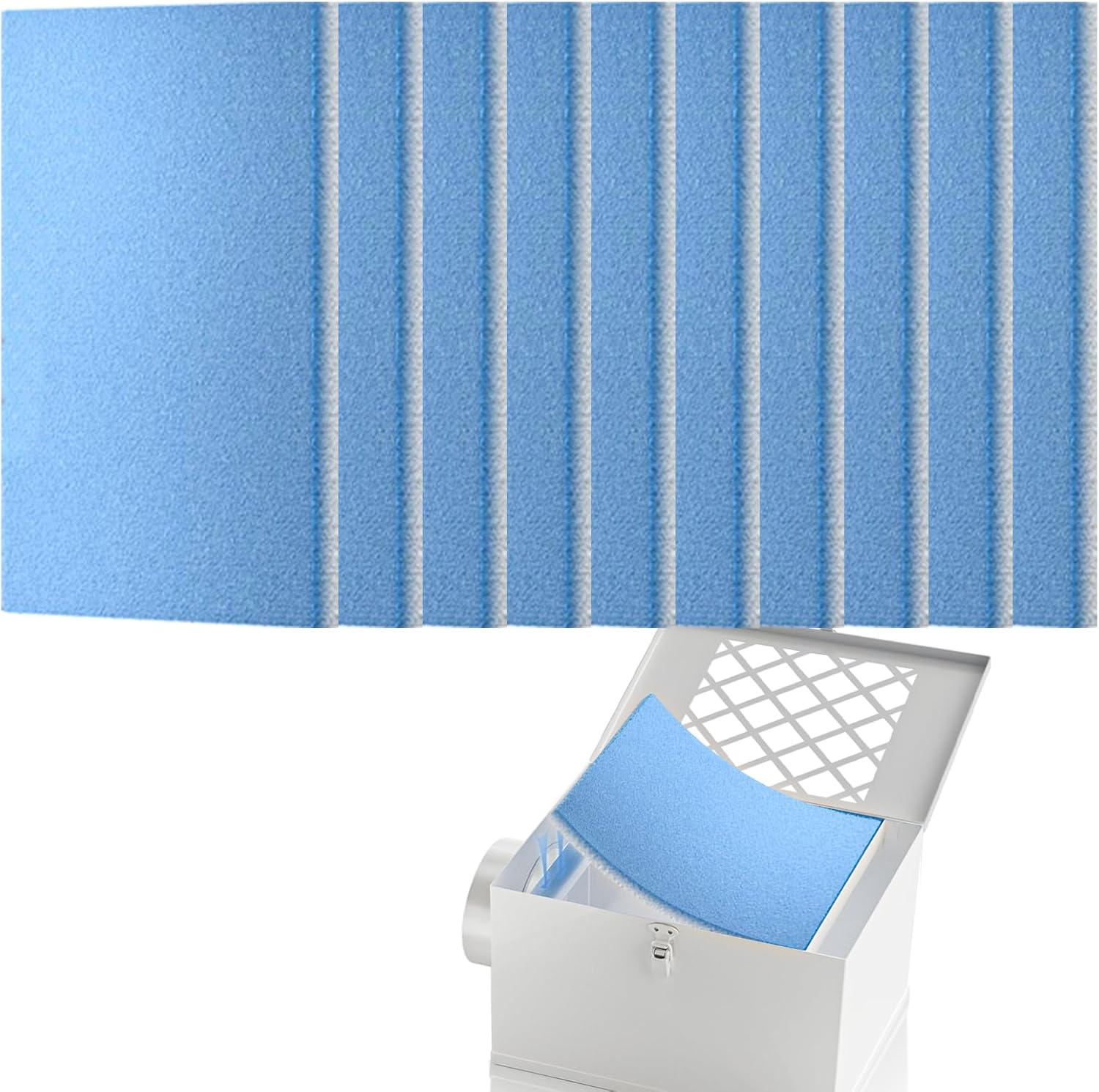 Amazon.com: Indoor Dryer Vent Kit 10 Pack Dryer Filter Replacement ...