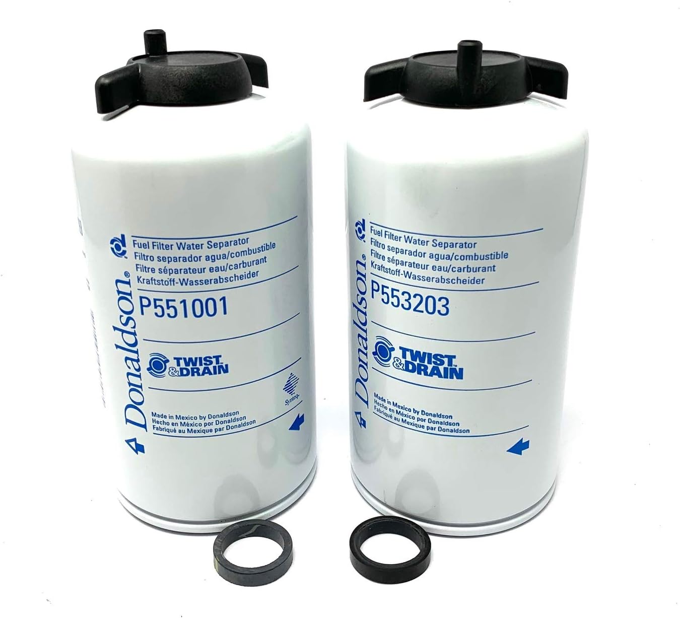 Amazon.com: Donaldson P553203 Fuel Filter (Water Separator, Spin-on ...