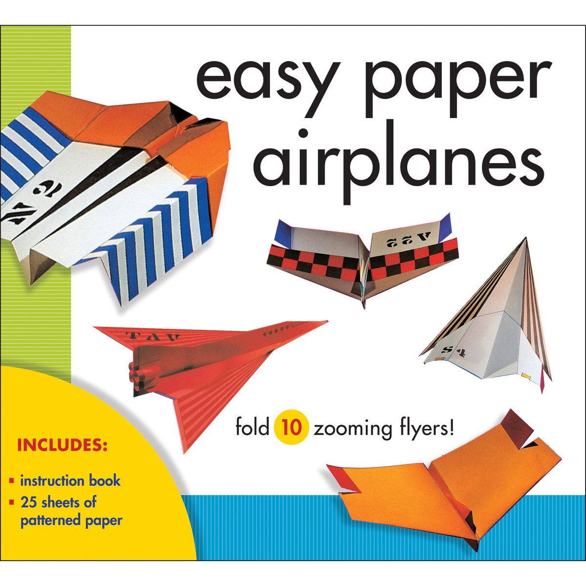 Union Square & Co. Easy Paper Airplanes: Fold 10 Zooming Flyers ...