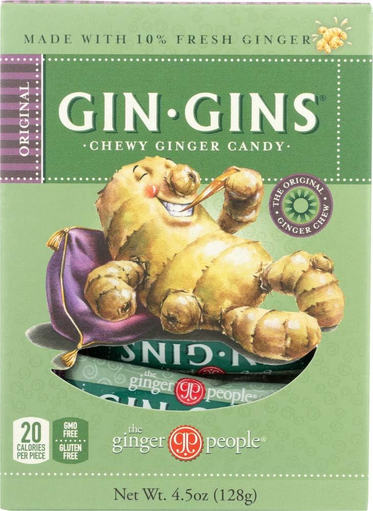 Amazon.com : Gin-gins Original Chewy Ginger Candy (Pack of 3) : Grocery ...