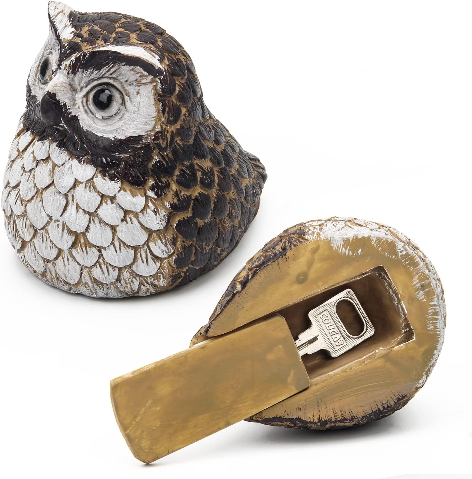 Amazon.com: Trenton Gifts Hand Painted Bird House Key Keeper, Hide a ...