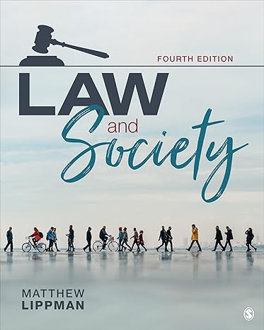 Amazon.com: Law and Society: 9781071919248: Lippman, Matthew: Books