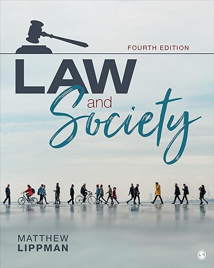 Amazon.com: Law and Society: 9781071919248: Lippman, Matthew: Books