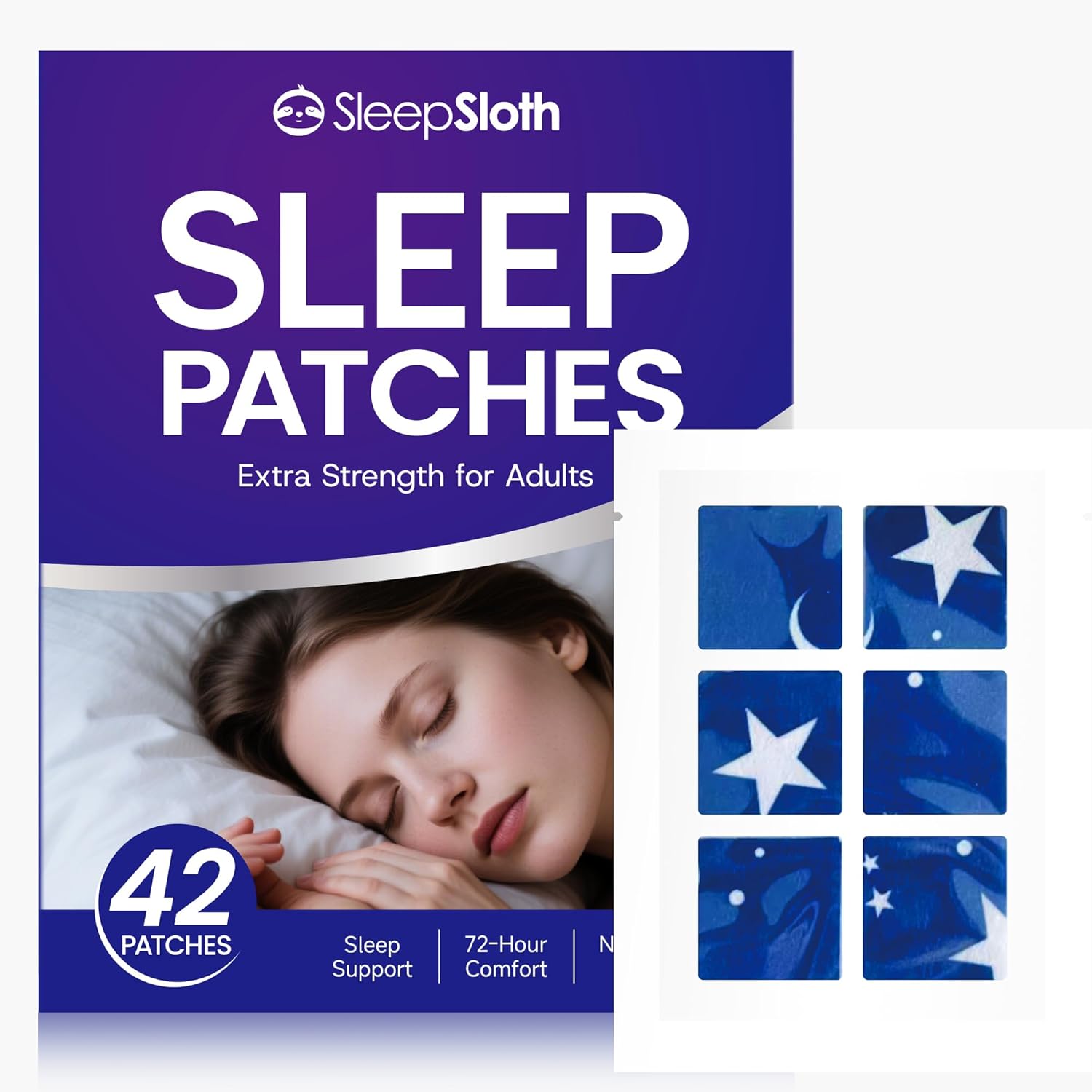 Amazon.com: SleepSloth Sleep Patches (42 Packs), Sleep Patches for ...