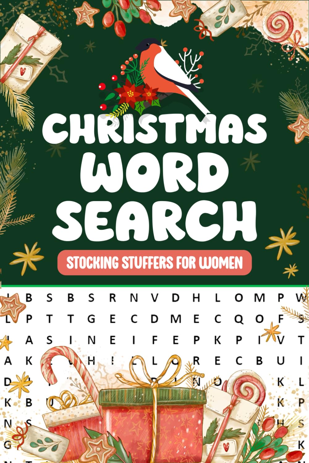 Stocking Stuffers for Women: Christmas Word Search: Word Search Puzzle ...