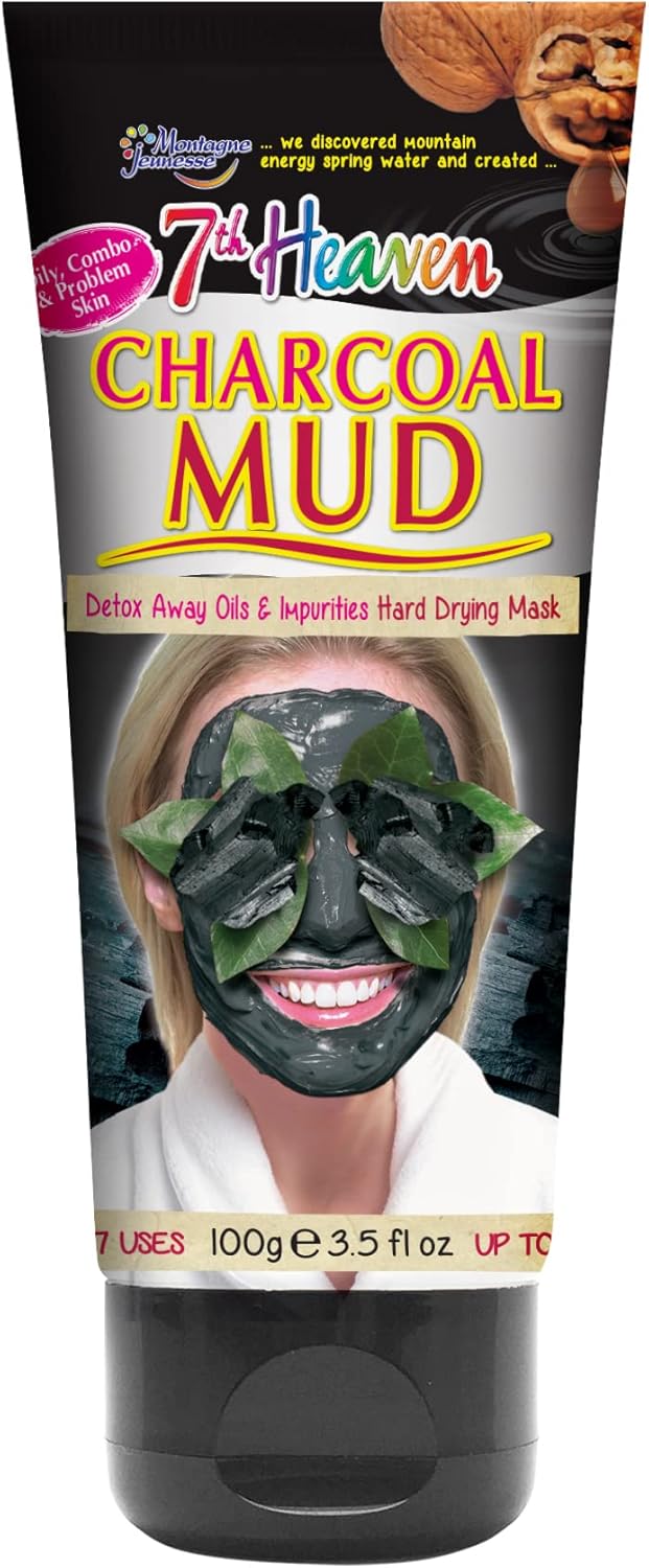 7th Heaven Charcoal Mud Tube 100ml : Buy Online at Best Price in KSA ...