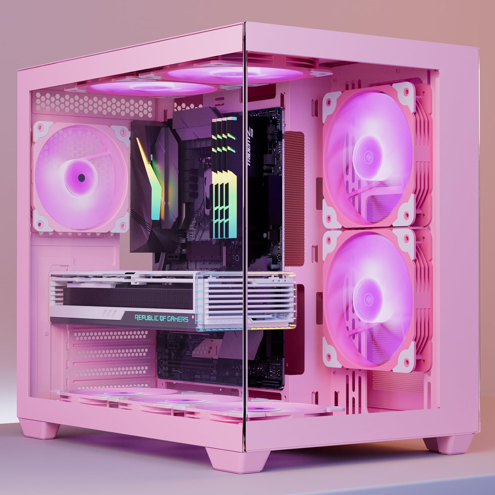 Snapklik.com : Vetroo SA-140 Pink 140mm Addressable RGB & PWM ...