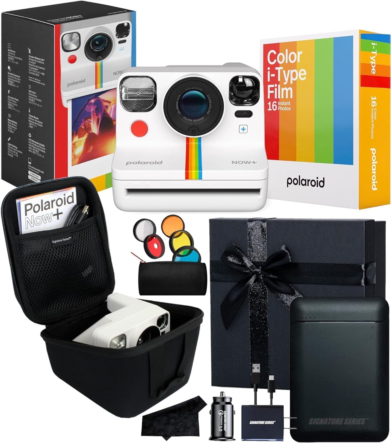 Amazon.com : Polaroid GO Camera Bundle with GO Color Film Pack (5-Pack ...