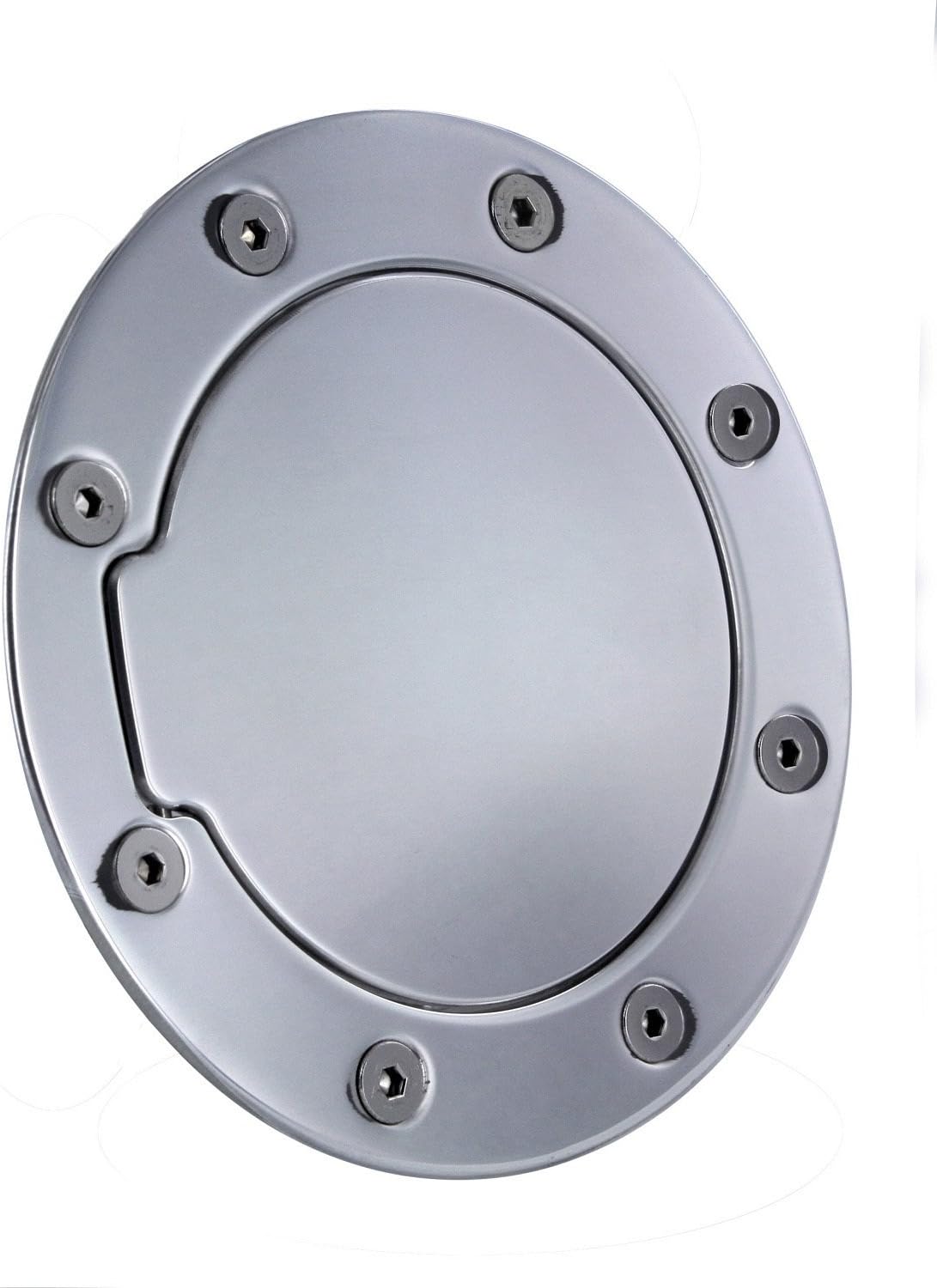 Amazon.com: All Sales 6093BC Brushed Chrome Billet Aluminum Fuel Door