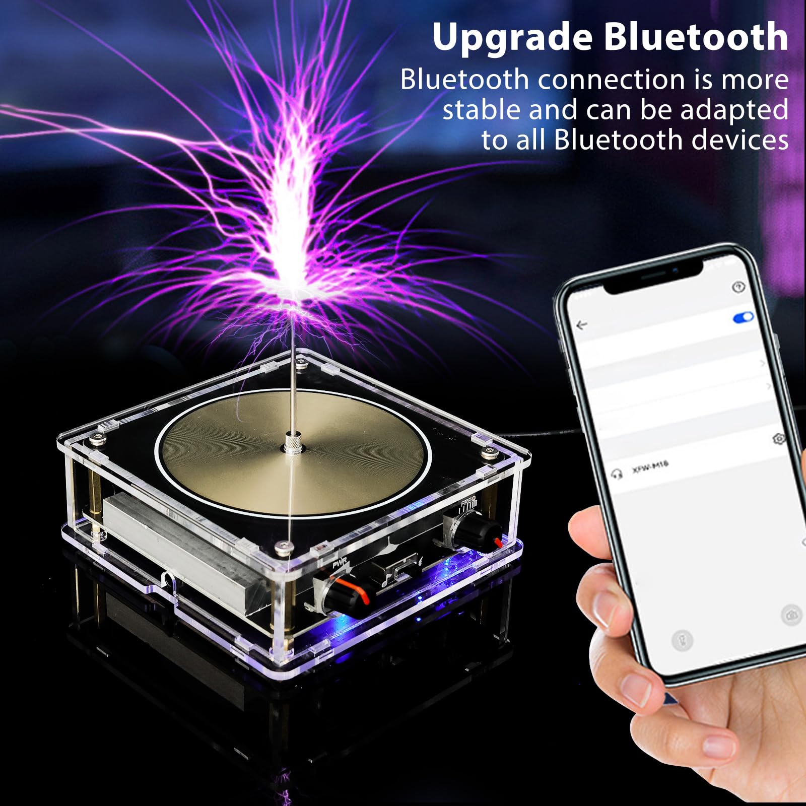 Snapklik.com : Musical Tesla Coil, Bluetooth Music Tesla Coil ...