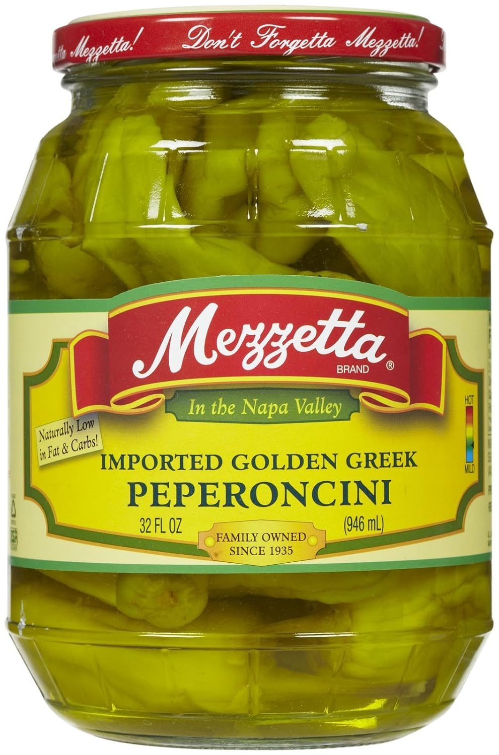 Amazon.com : Mezzetta Golden Peperoncini, 32 oz : Grocery & Gourmet Food