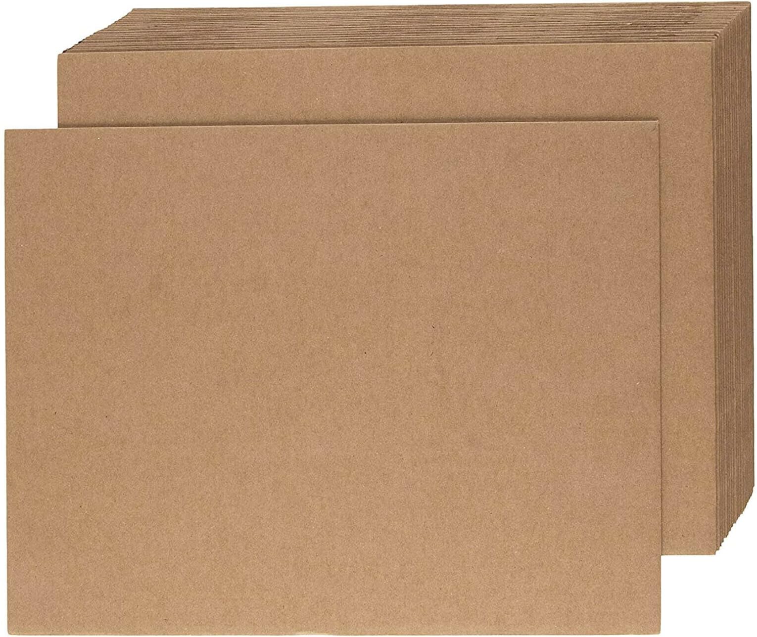 5 x Corrugated Cardboard Packaging Sheets Kraft Pads Single and Double ...