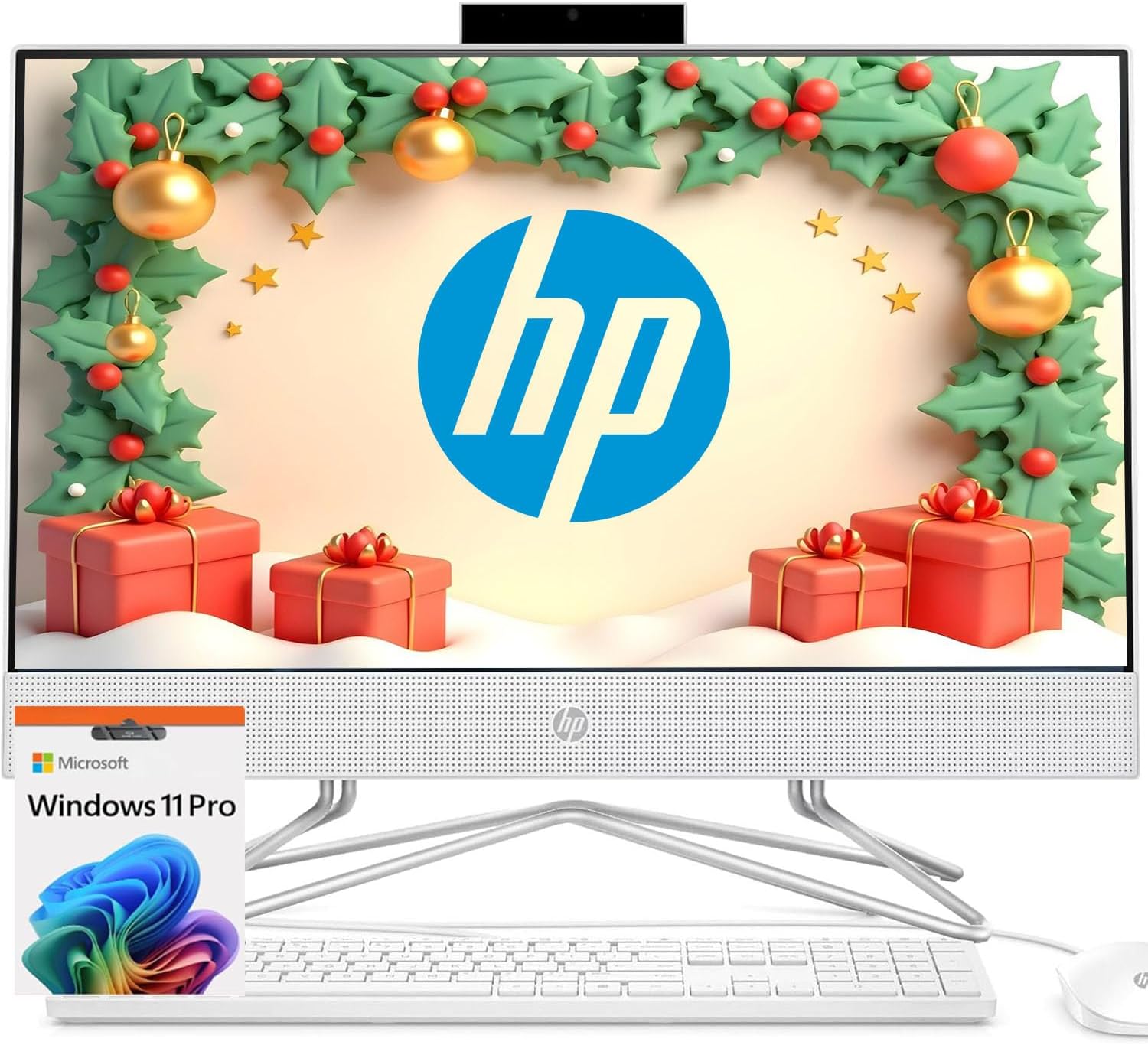 Amazon.com: HP 22 inch All-in-One Computer | Microsoft Office Trial ...