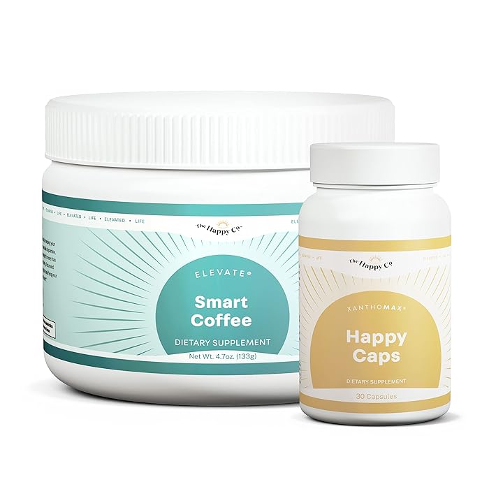 Buy The Happy Co. D.O.S.E. Coffee - Duo with Elevate Smart Coffee and ...
